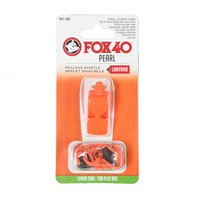 Fox 40 Mini Whistle Breakaway Lanyard Whistle Fox 40 Classic CMG Safety ...